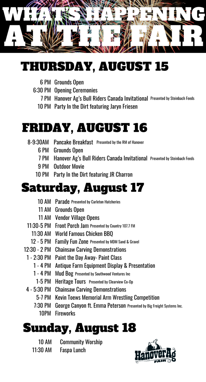 Hanover Ag Fair - Hanover Ag Society